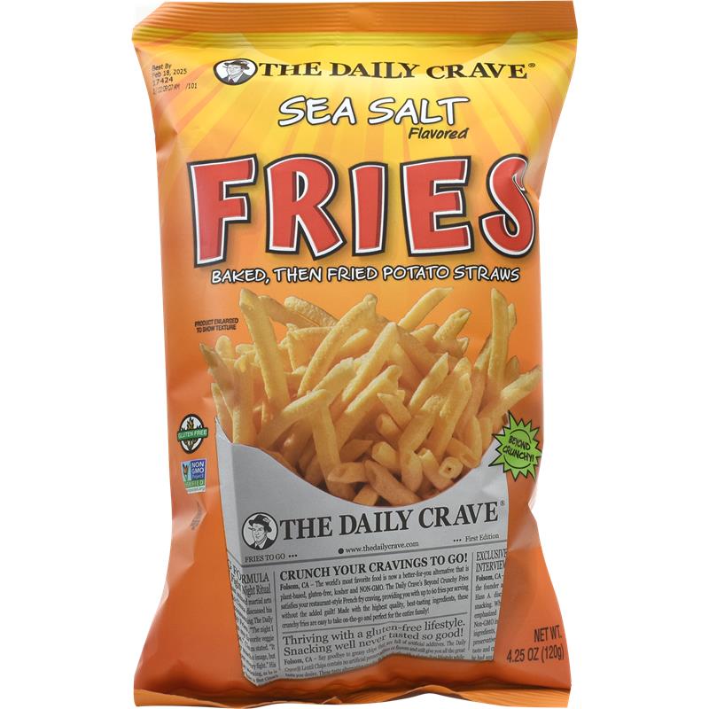 Daily Crave Beyond Crunchy Fries | Sea Salt – Sadaf.com