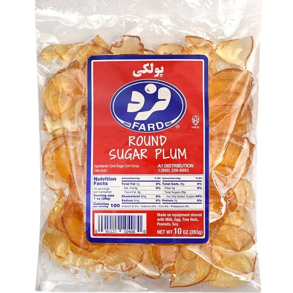 Fard Poolaki Persian Traditional Candy Small 10 oz. - Sadaf.com