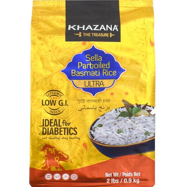 Khazana Sella Parboiled Basmati Rice | Ultra 2 lbs – Sadaf.com