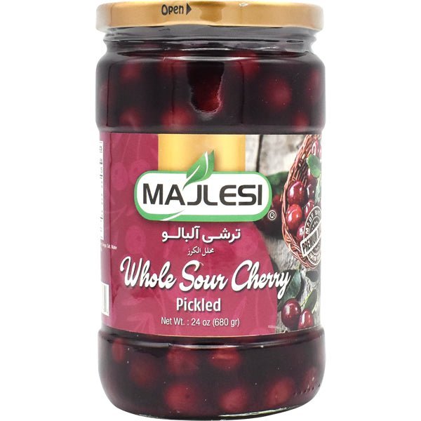 Majlesi Whole Sour Cherry Pickled | Torshi - 24 oz – Sadaf.com
