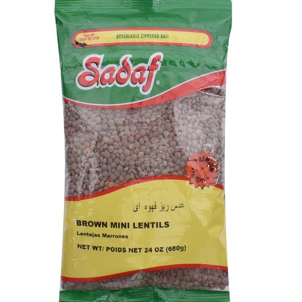 Sadaf Brown Lentils | Mini - 24 oz – Sadaf.com