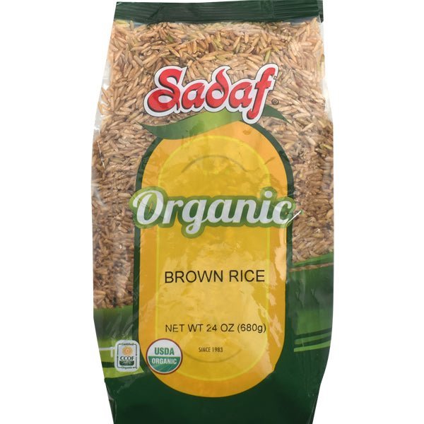 Sadaf Organic Brown Rice | Basmati - 24 oz – Sadaf.com