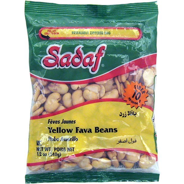 Yellow Fava Beans - Baghala 12 oz. - Sadaf.com